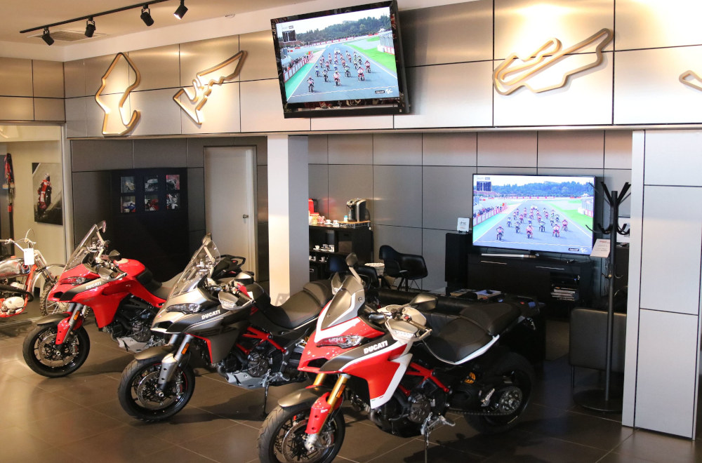 Ducati Showroom | Ducati Newport Beach | Costa Mesa California
